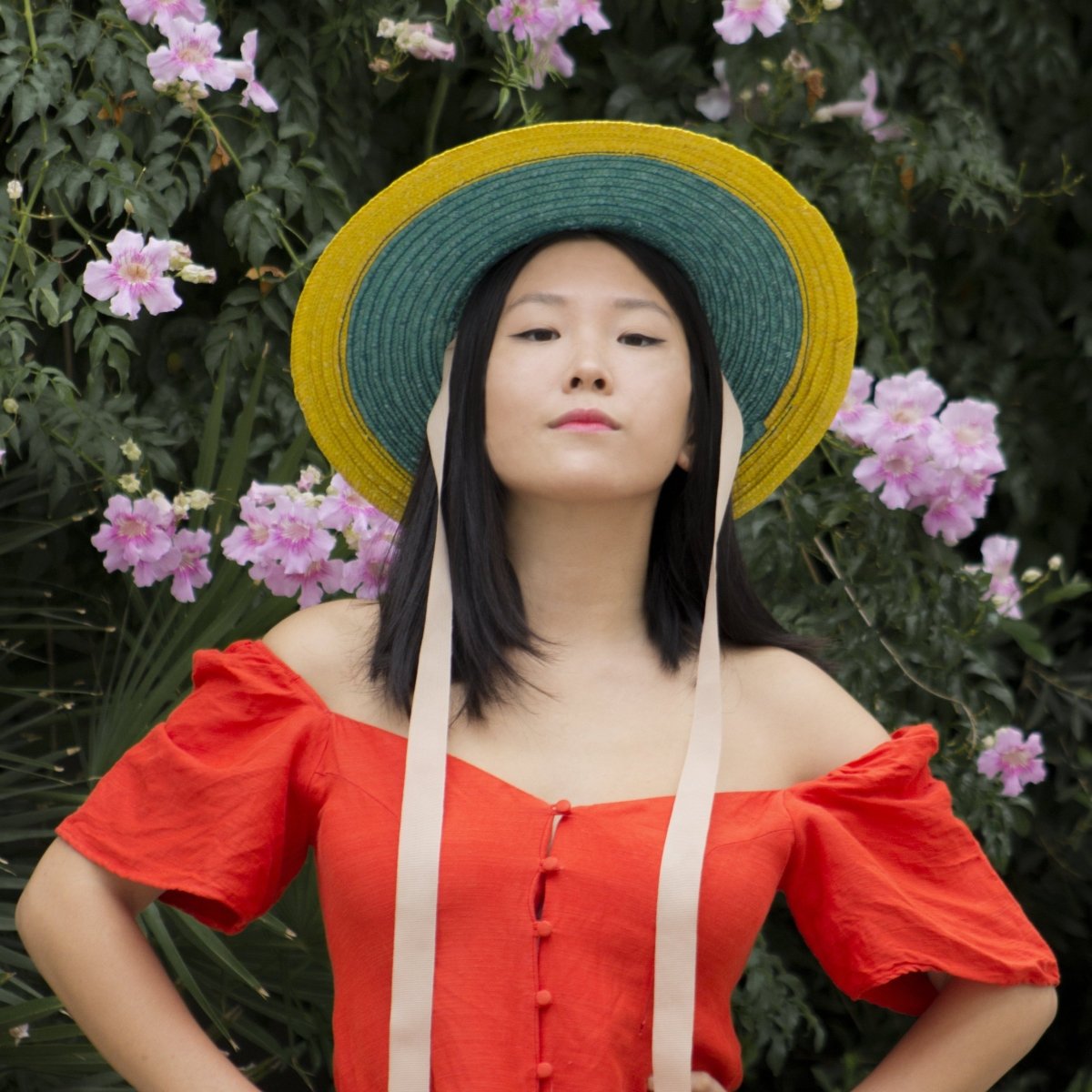 Two-tone Andalusian/Cordobes Straw Hat – ZAHATI